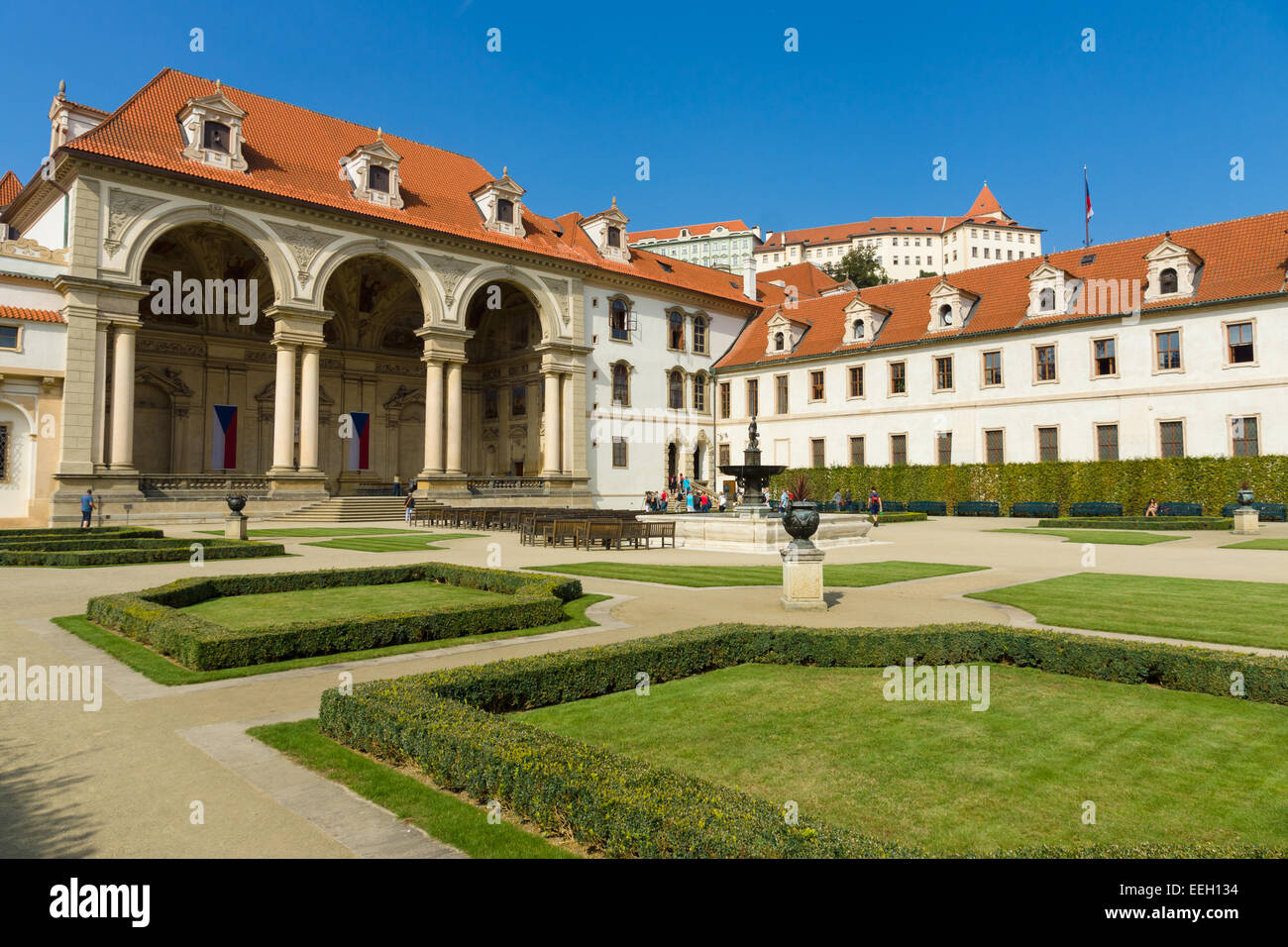 Wallenstein Palace and Wallenstein Garden Stock Photo - Alamy