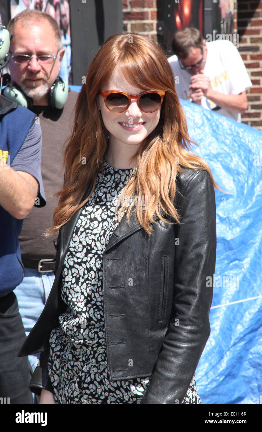 David letterman jacket hi-res stock photography and images - Alamy