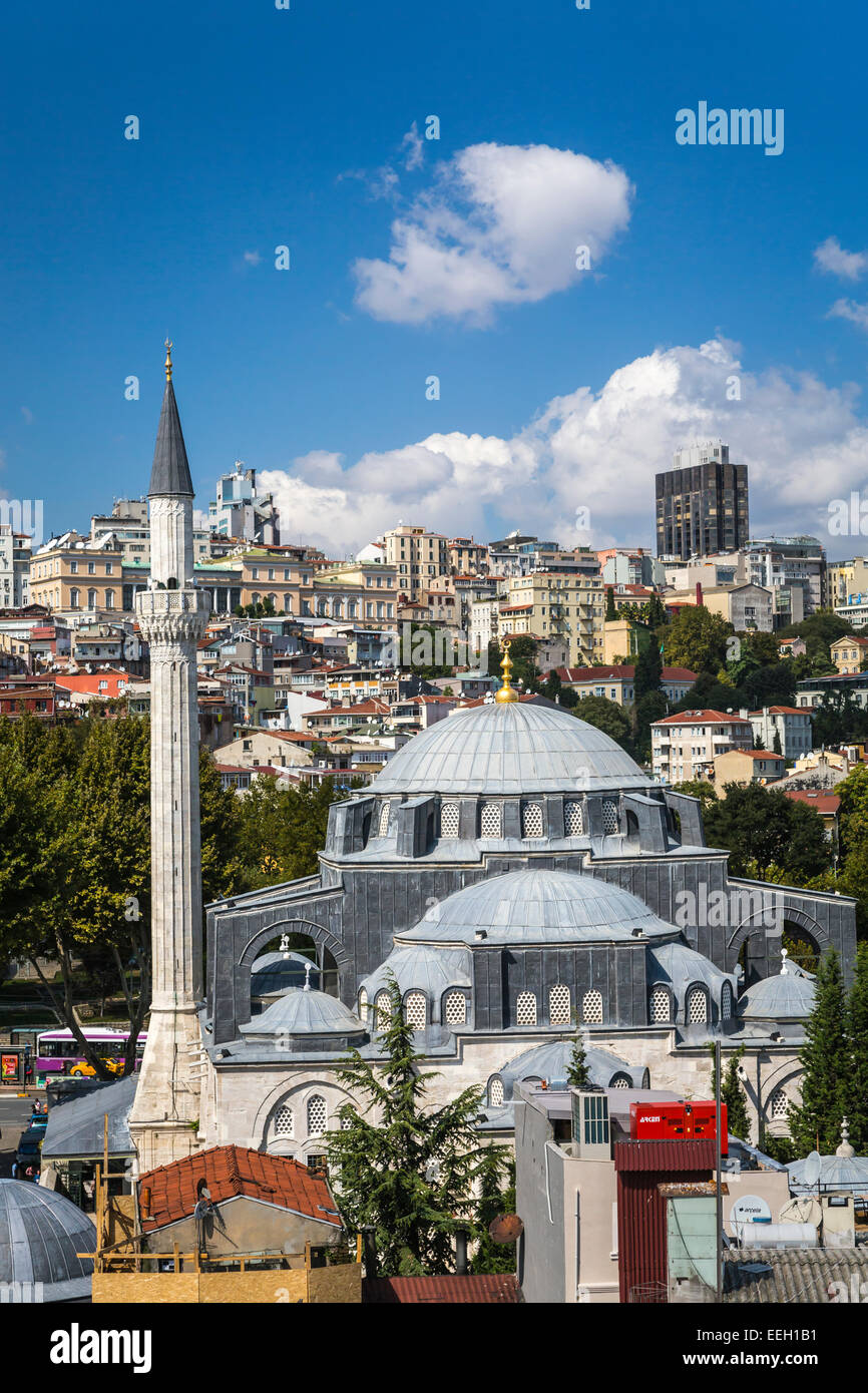 The Kilic Ali Pasha Mosque in the Tophane district of Istanbul, Turkey ...