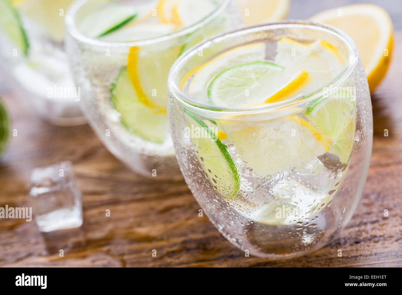 Cold fresh lemonade Stock Photo - Alamy