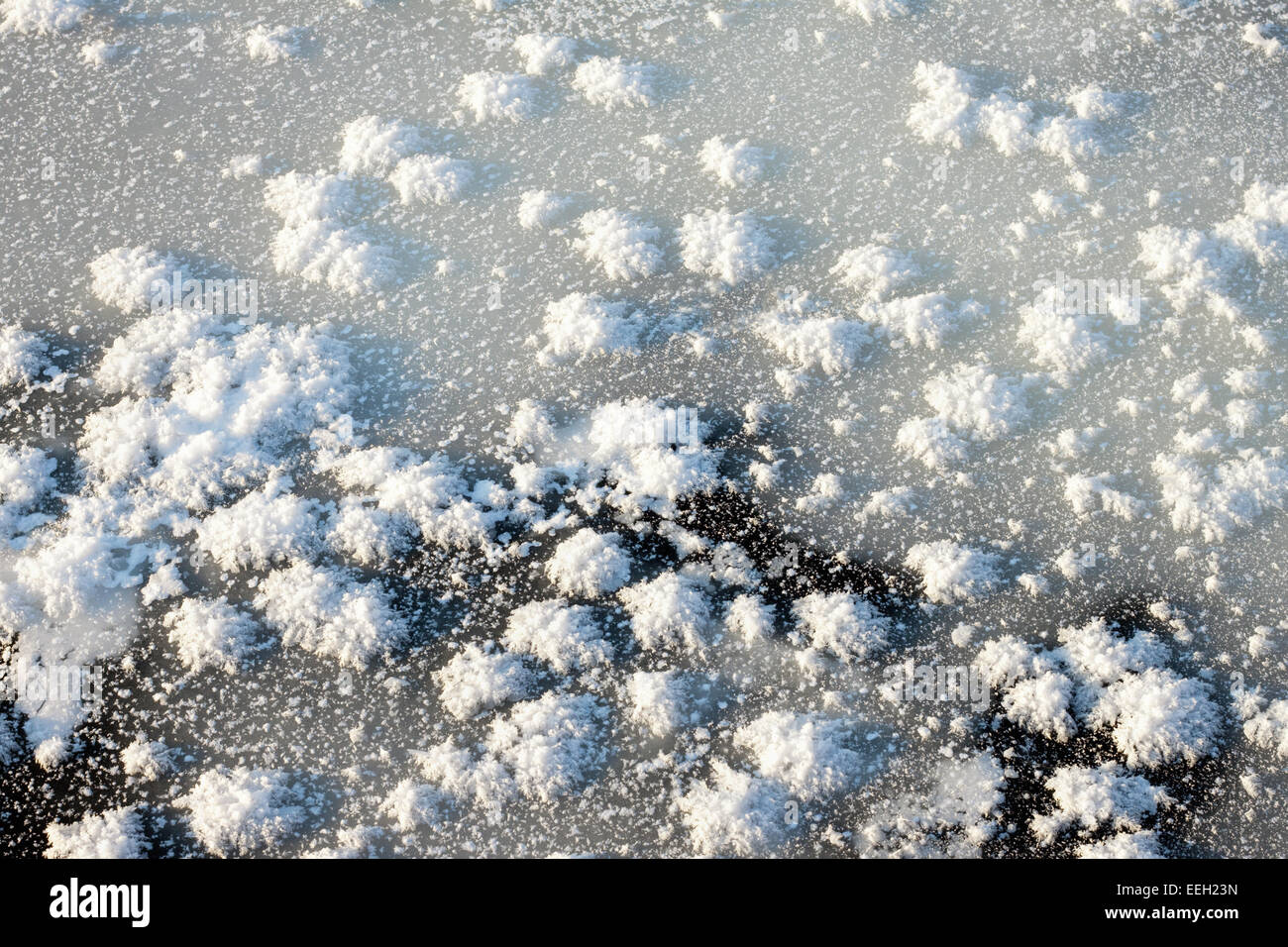 Ice texture with small snowflakes Stock Photo - Alamy