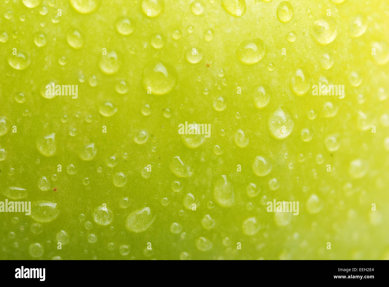 fresh green apple close-up Stock Photo - Alamy