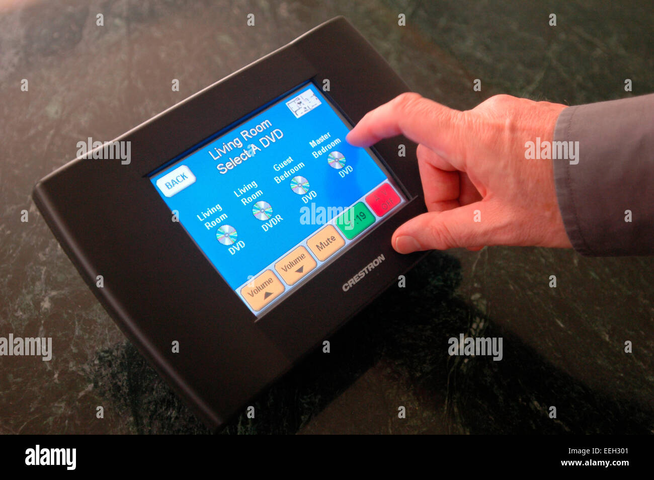 Portable touch screen allows you to control and program televisions ...