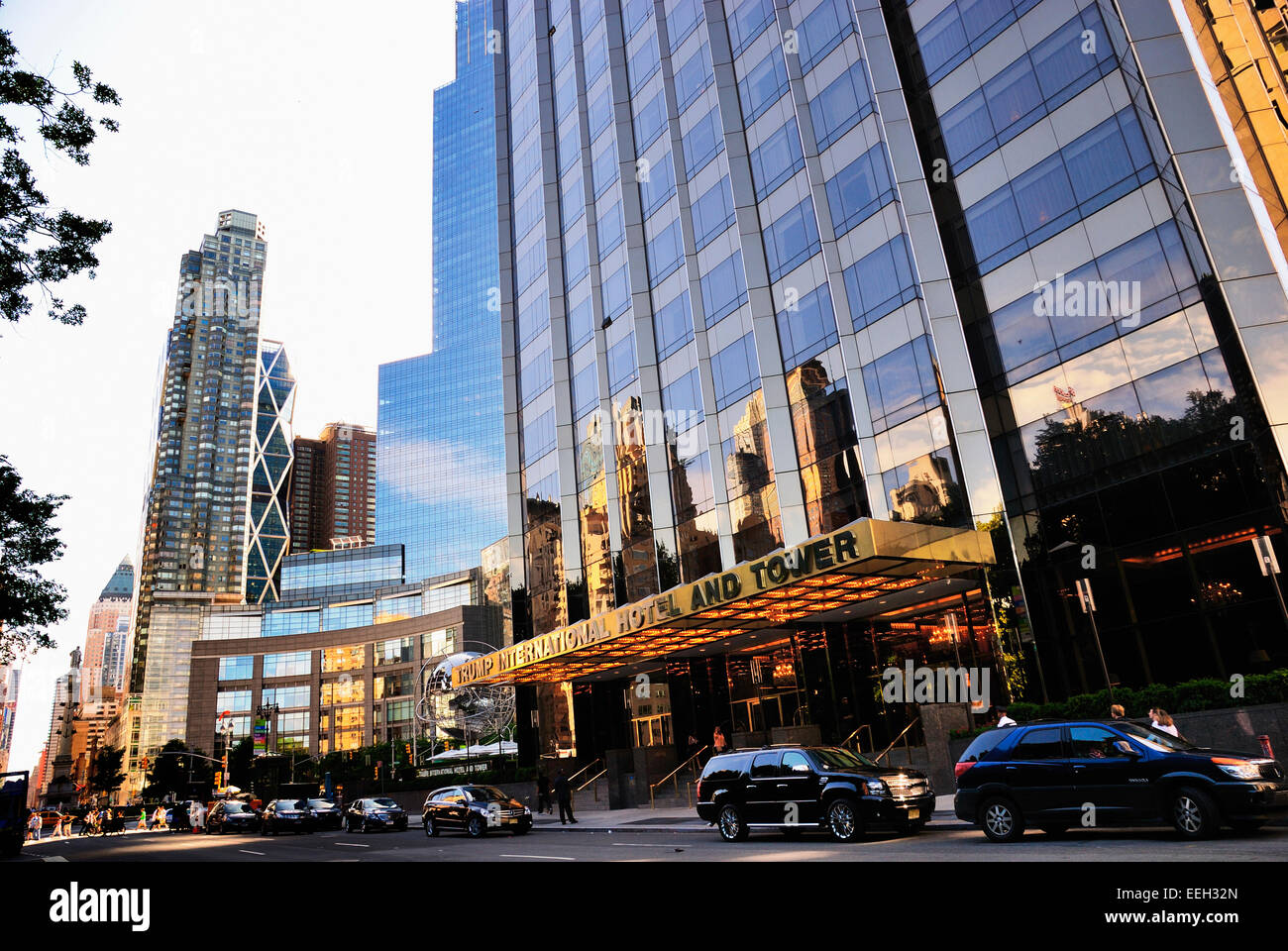 Central park s columbus circle hi-res stock photography and images - Alamy