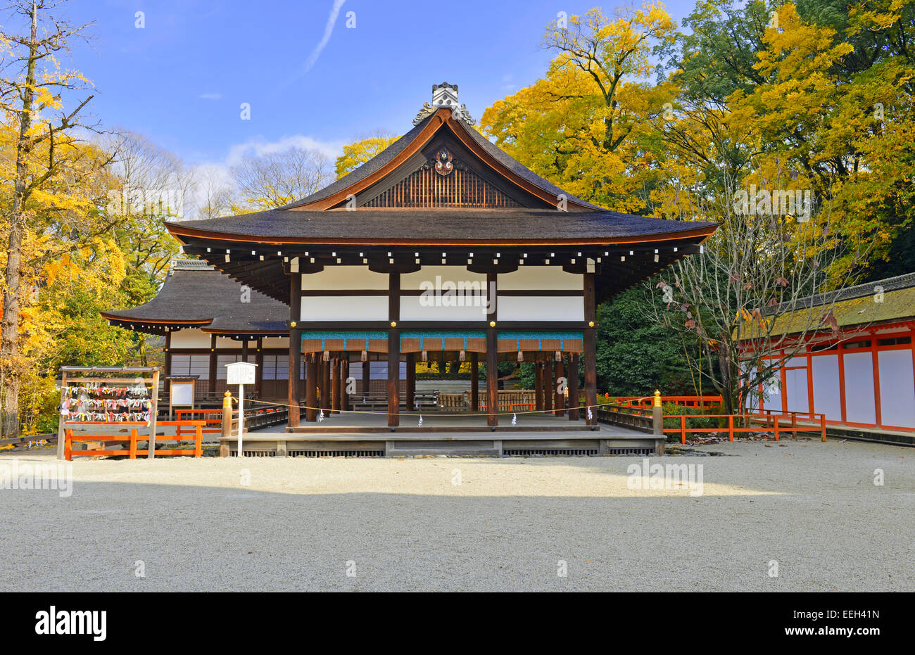 Shimogamo-jinja Shrine (Kamomioya - jinja), Kyoto, Japan Stock Photo - Alamy