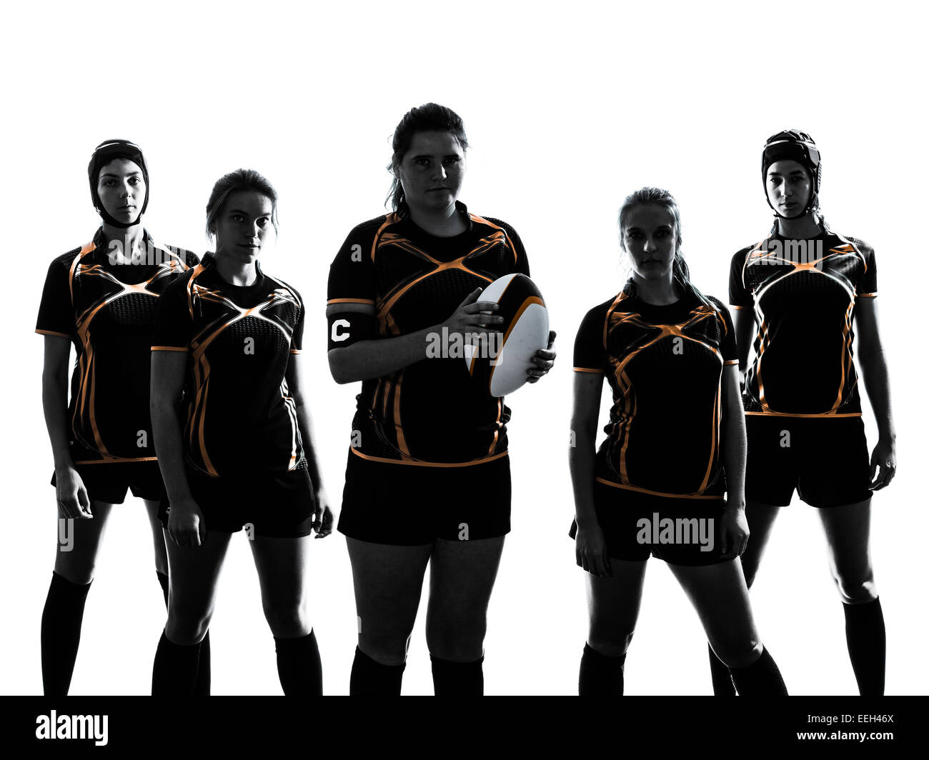 Women rugby players hi-res stock photography and images - Alamy