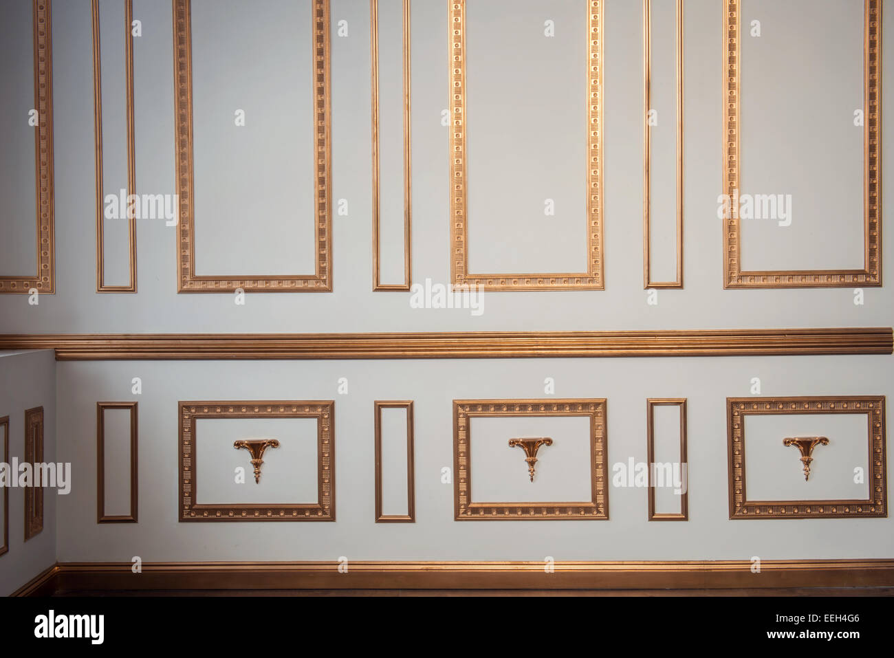 Classic interior with barocco couch Stock Photo - Alamy