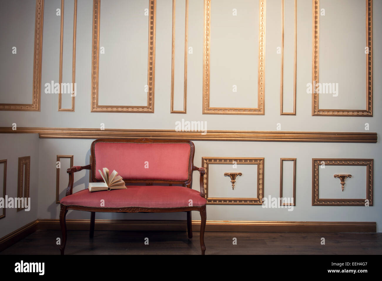 Classic interior with barocco couch Stock Photo - Alamy