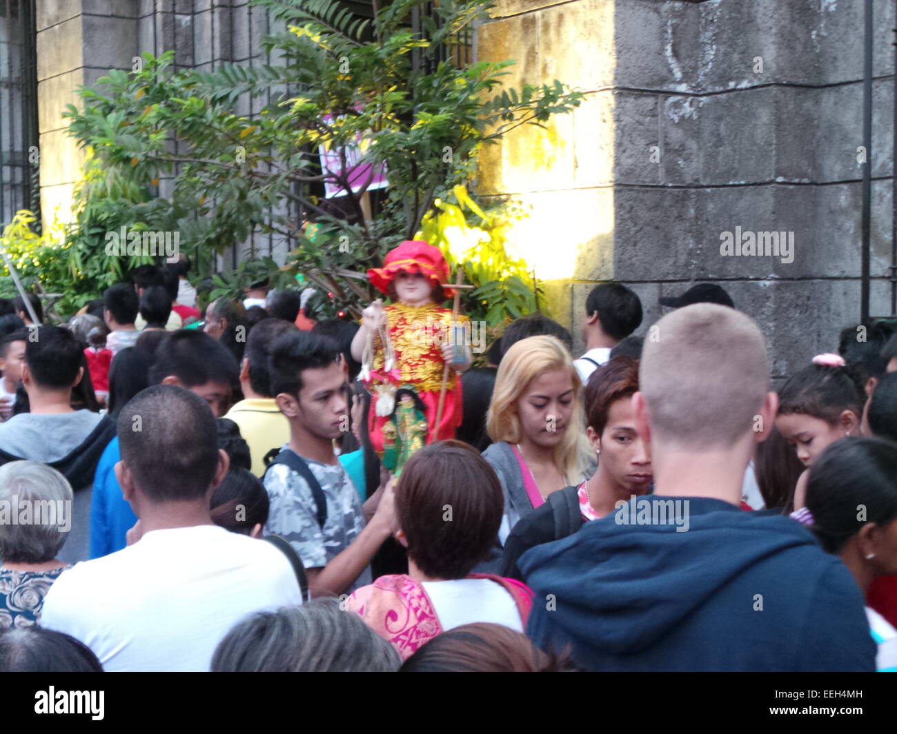 Manila, Philippines. 18th Jan, 2015. Thousands of Roman Catholic ...
