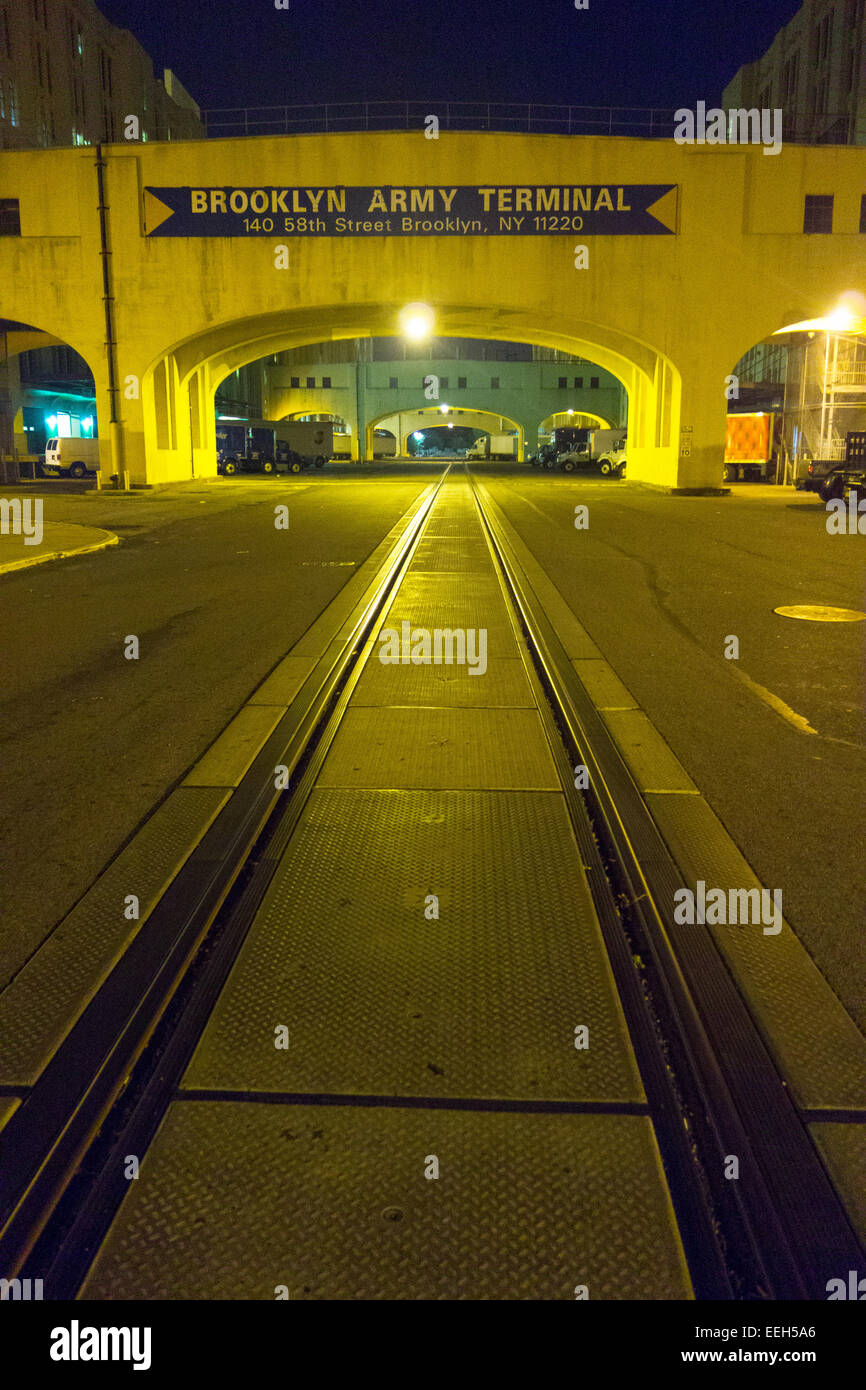 Brooklyn Army terminal Sunset Park NY Stock Photo - Alamy
