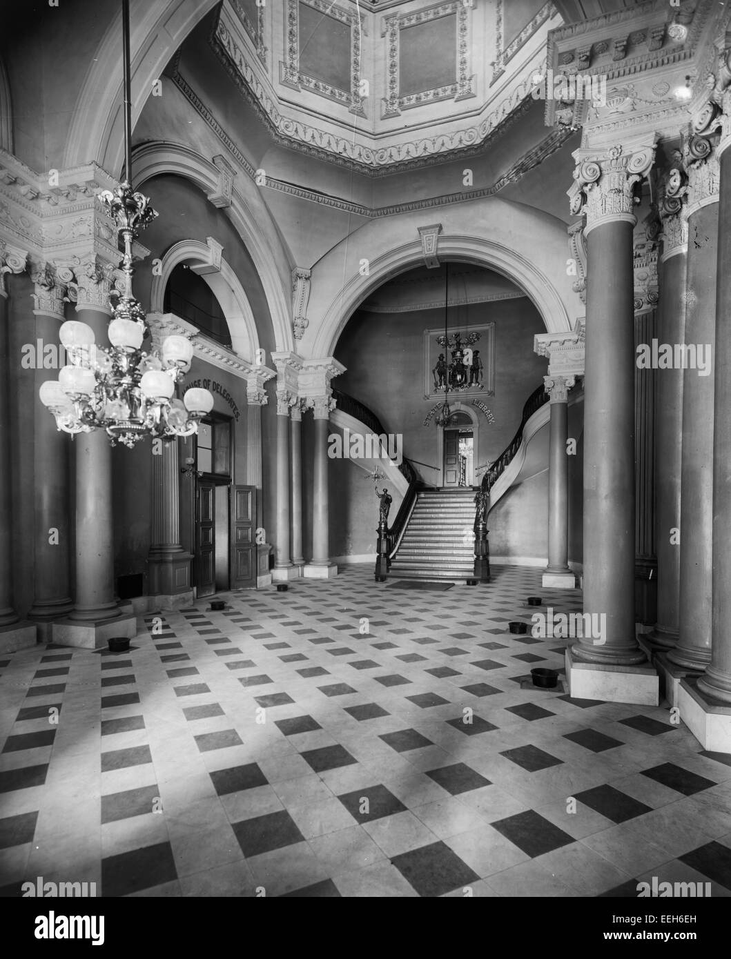 The Hall, Annapolis, Maryland, circa 1892 Stock Photo - Alamy