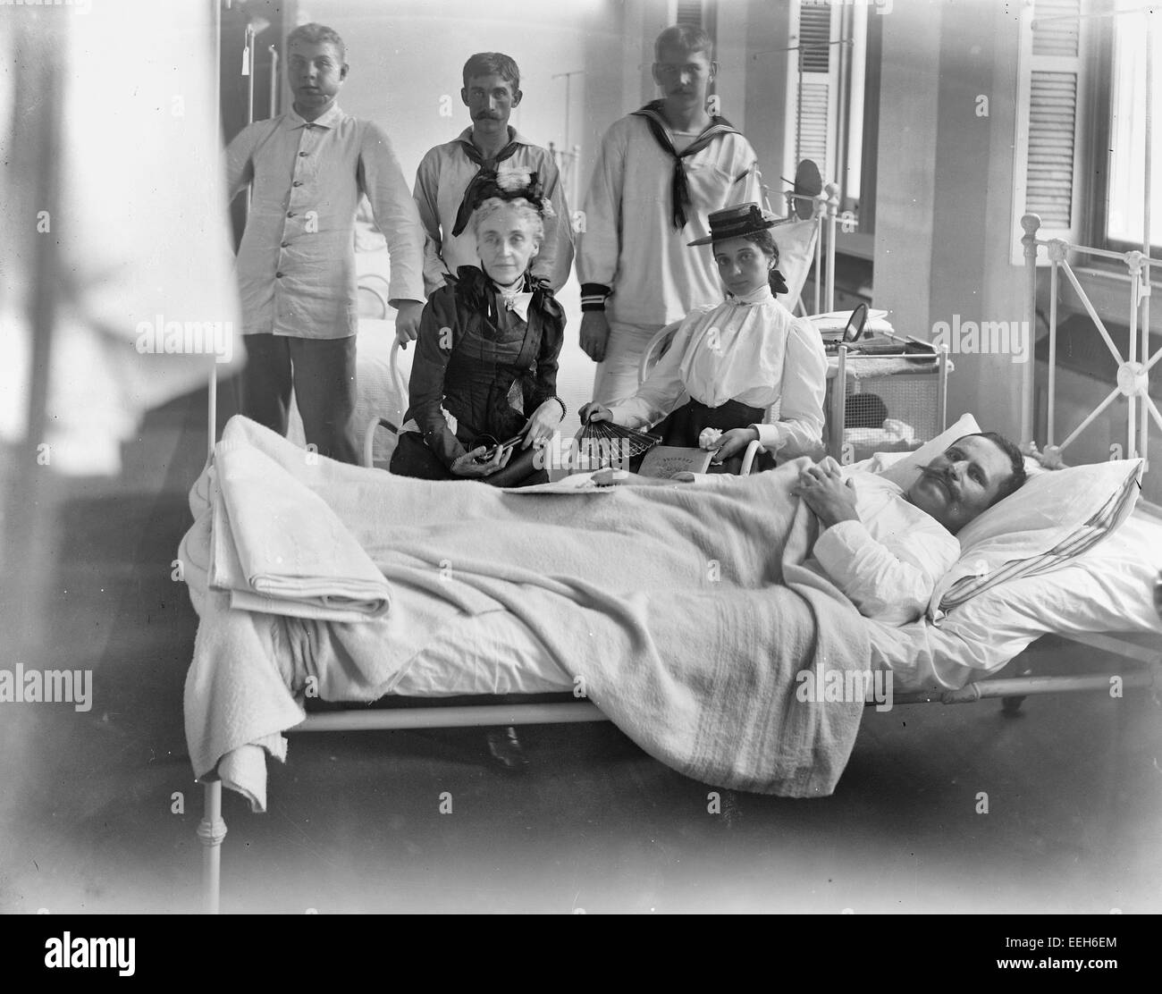 New york 1900 hospital hi-res stock photography and images - Alamy
