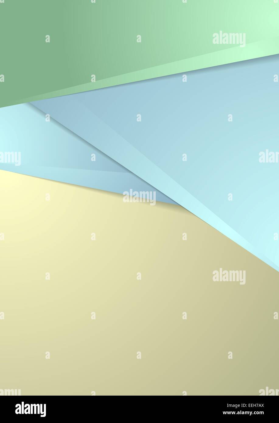 Abstract tech geometric flyer design. Vector background Stock Photo - Alamy