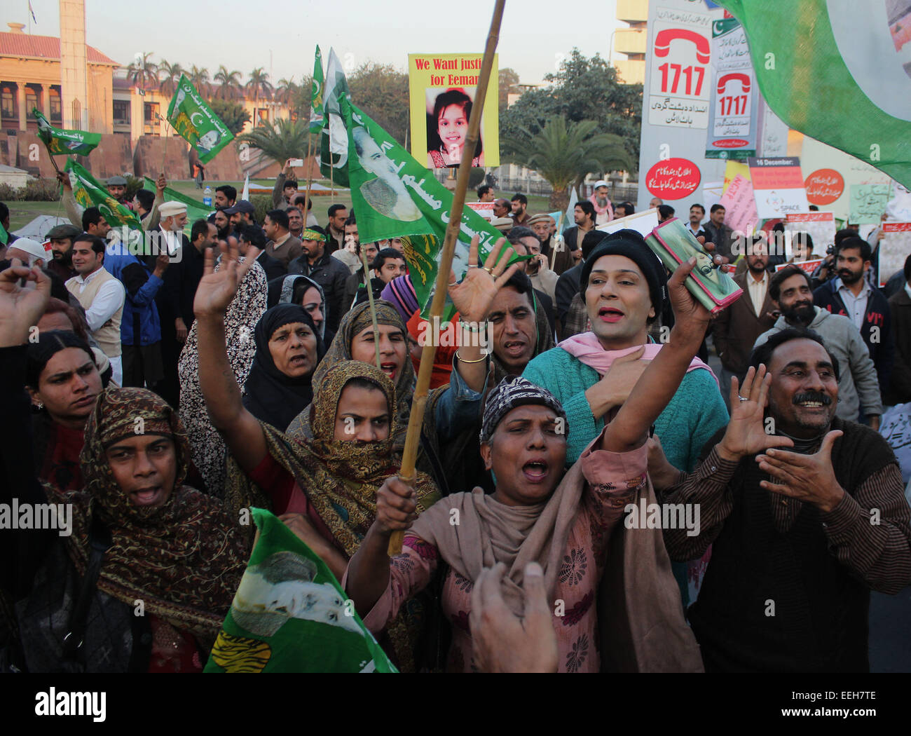 Workers of Pakistani Political Parties and civil society candlelight ...
