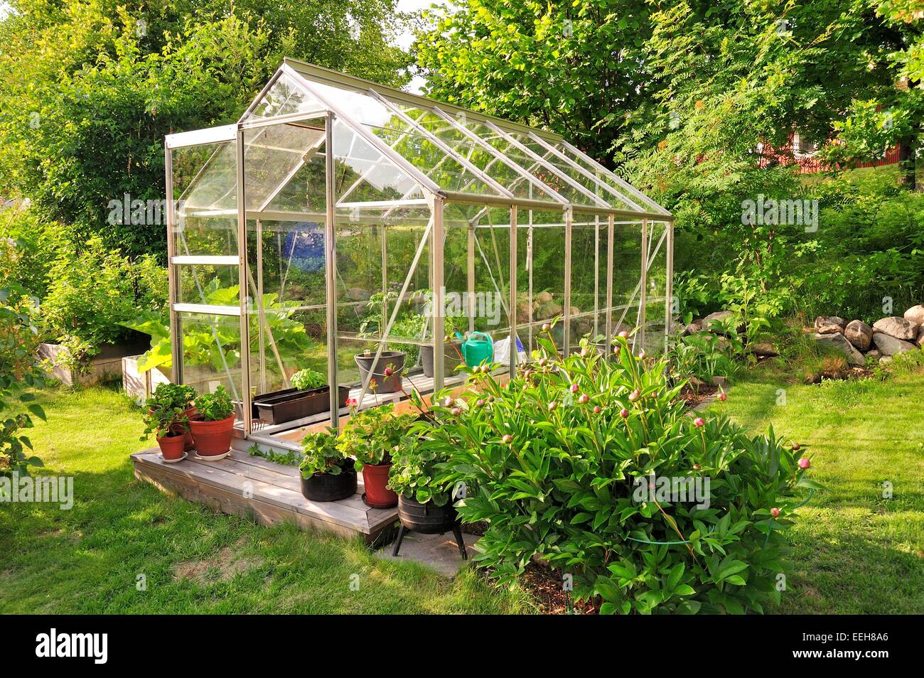 Spring greenhouse hi-res stock photography and images - Alamy