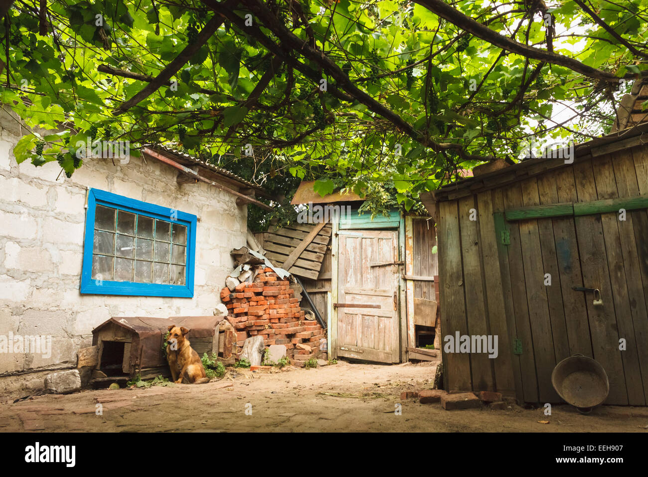 Compound yard hi-res stock photography and images - Alamy