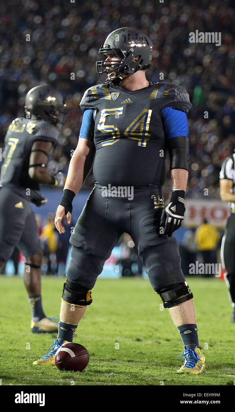 November 1, 2014 UCLA Bruins offensive lineman Jake Brendel #54 in ...