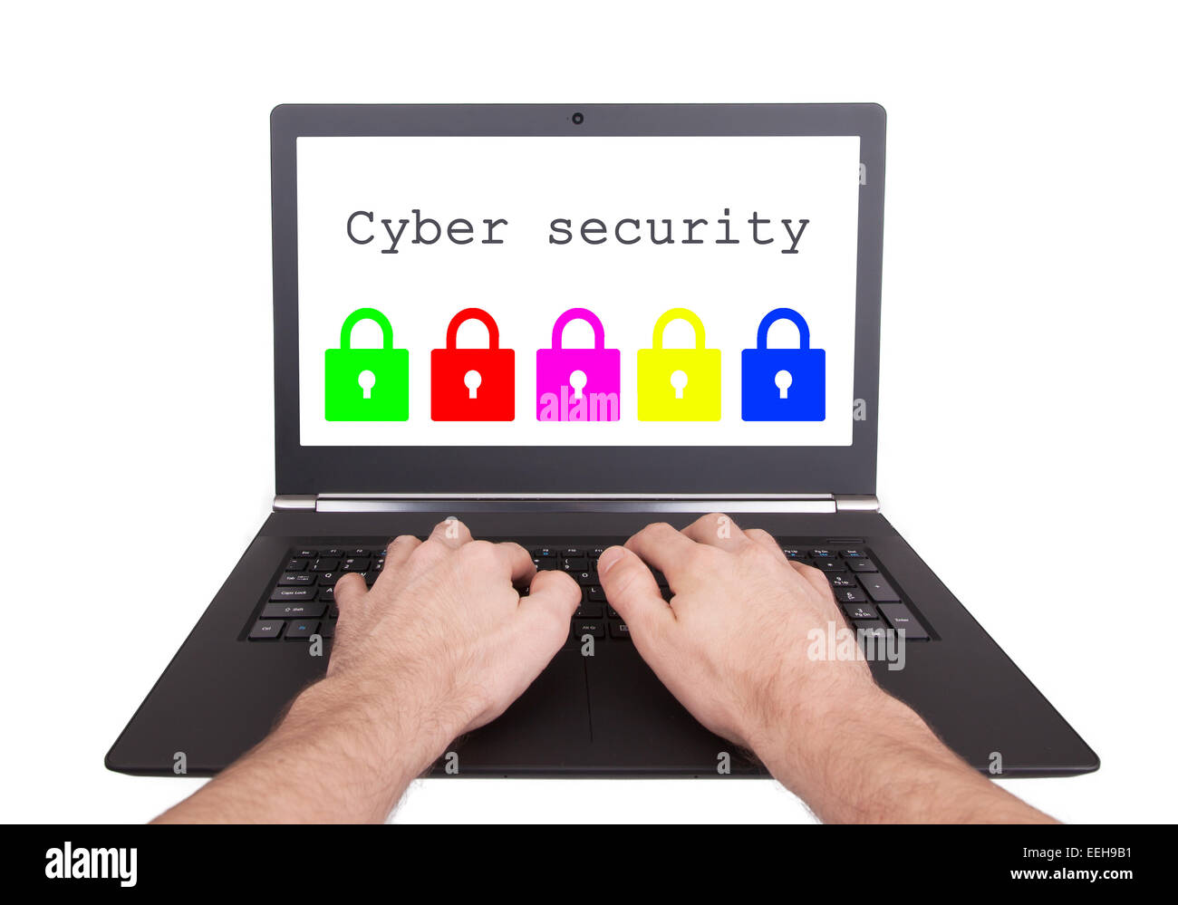 Working on code Cut Out Stock Images & Pictures - Alamy