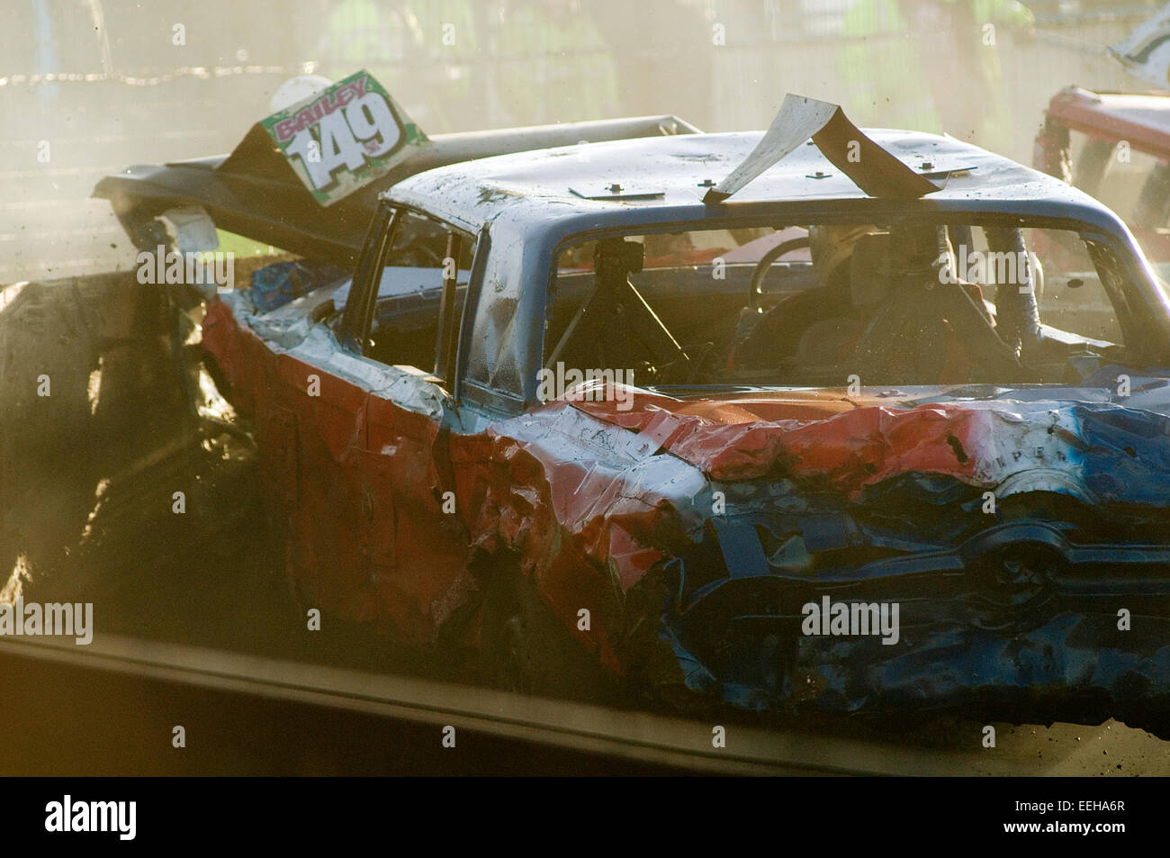 Demolition destruction derby derbies cars hi-res stock photography and ...