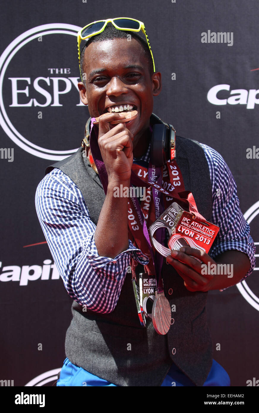 2014 ESPYS Awards - Arrivals Featuring: Blake Leeper Where: Los Angeles ...