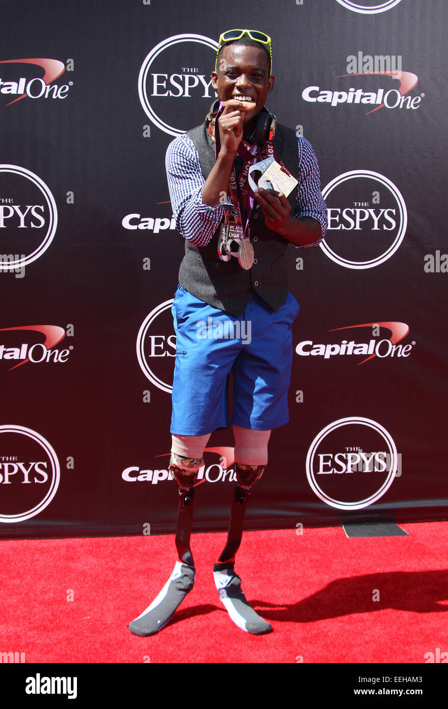 2014 ESPYS Awards - Arrivals Featuring: Blake Leeper Where: Los Angeles ...
