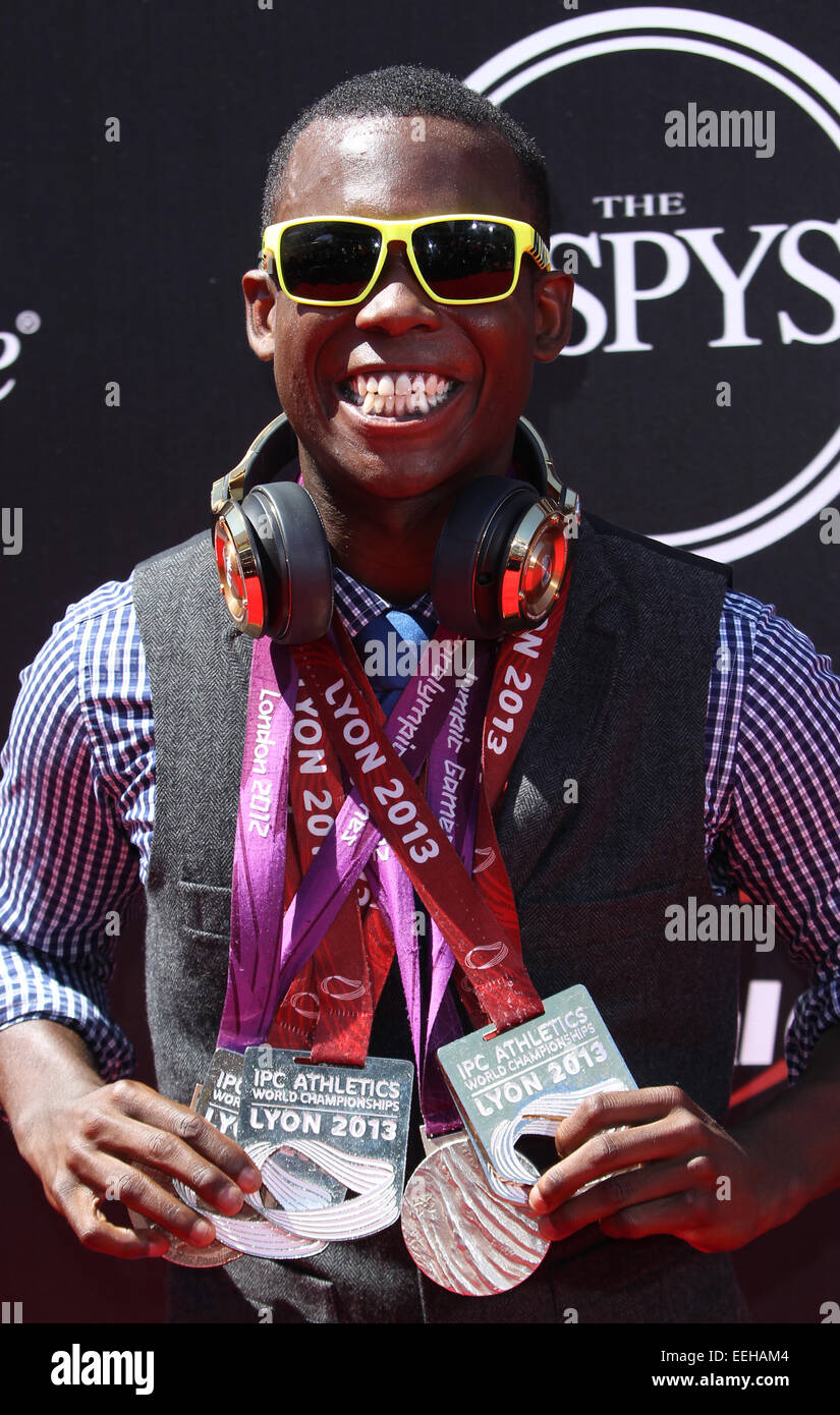 2014 ESPYS Awards - Arrivals Featuring: Blake Leeper Where: Los Angeles ...