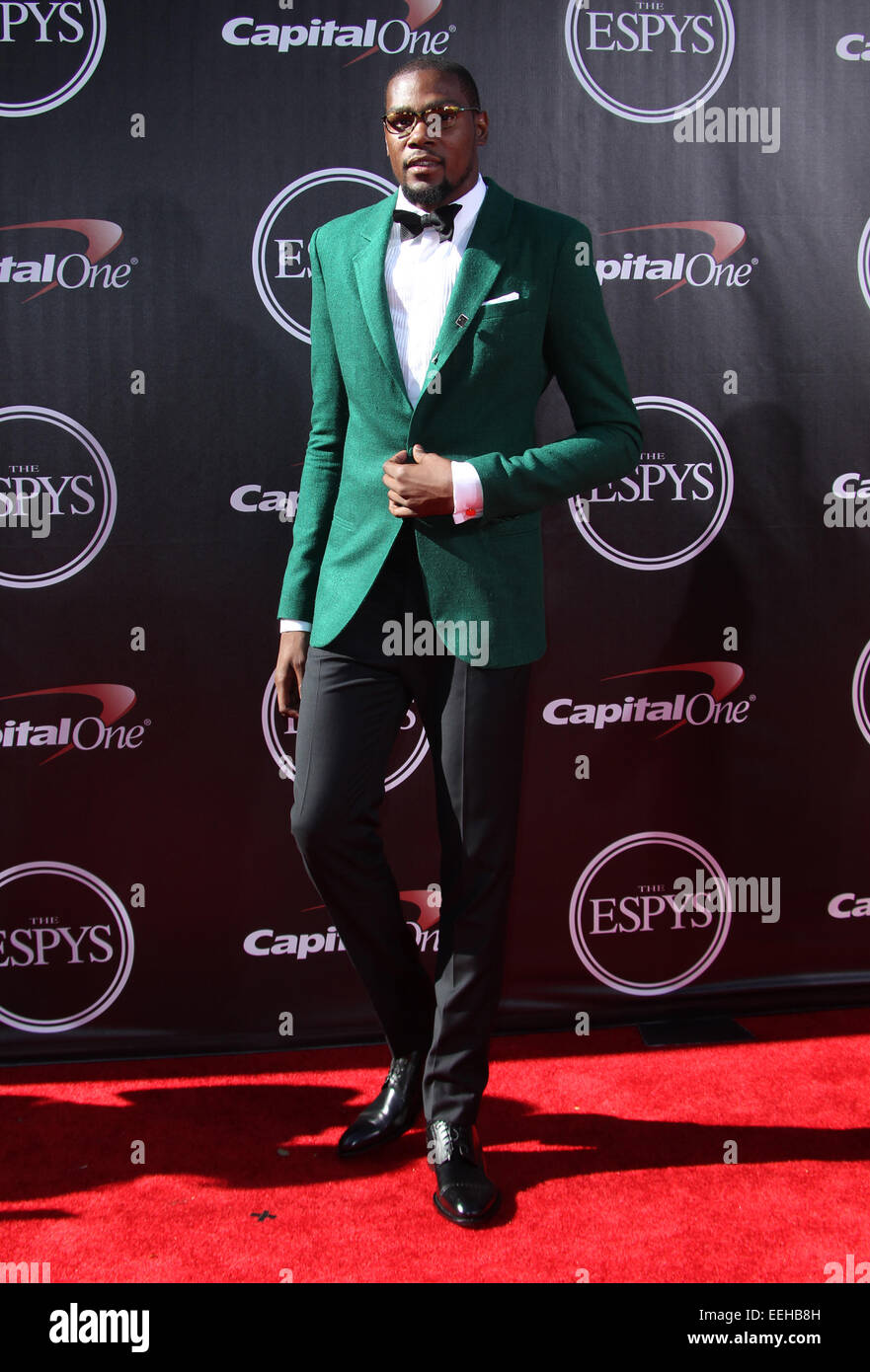 2014 ESPYS Awards - Arrivals Featuring: Kevin Durant Where: Los Angeles ...