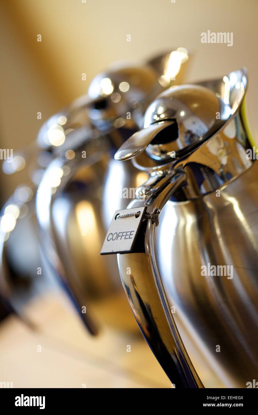 Silver pot hi-res stock photography and images - Alamy