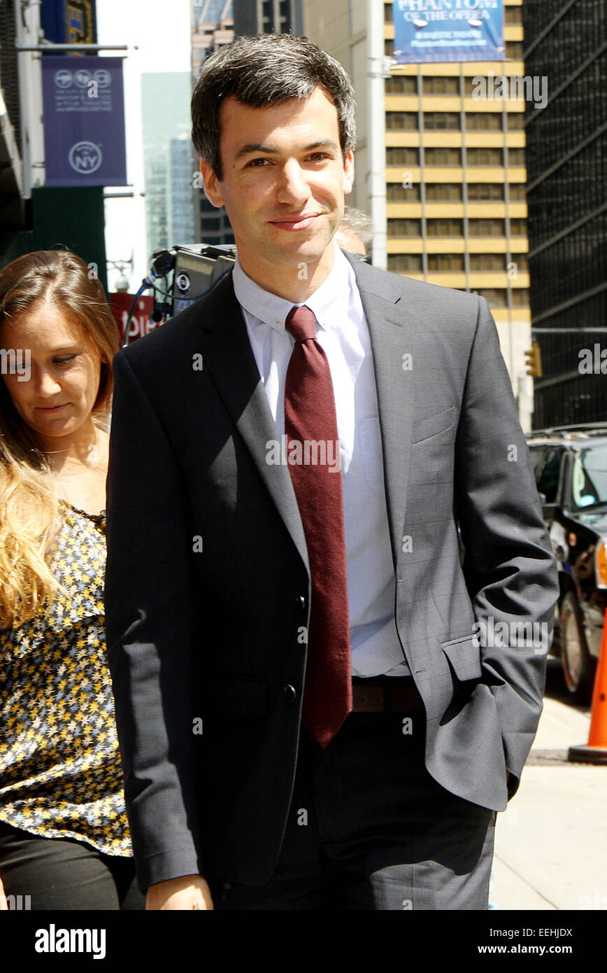 Celebrities at the Ed Sullivan Theater for the 'Late Show with David ...