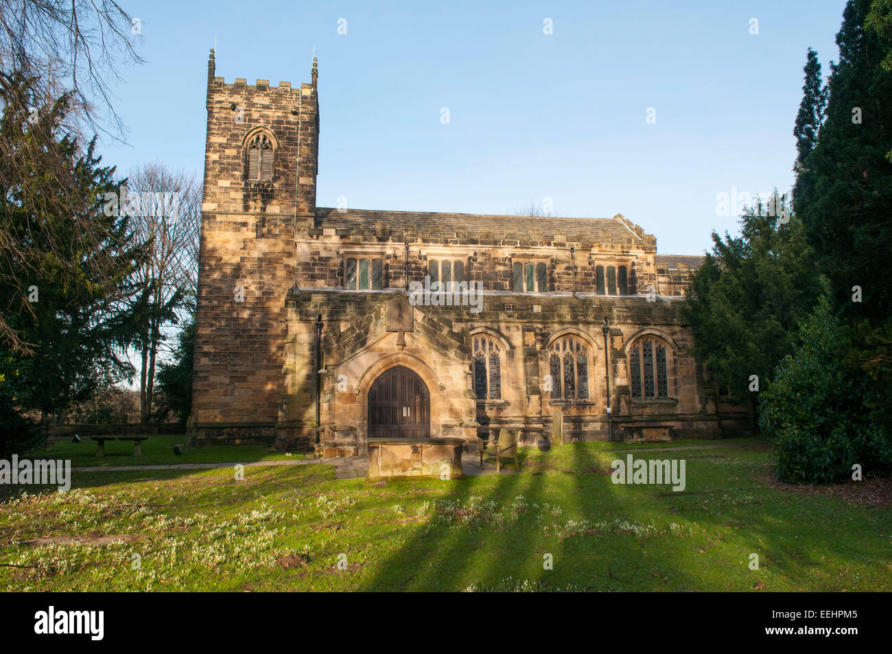Parish church of St. Michael and our lady at Nostell Priory Stock Photo ...