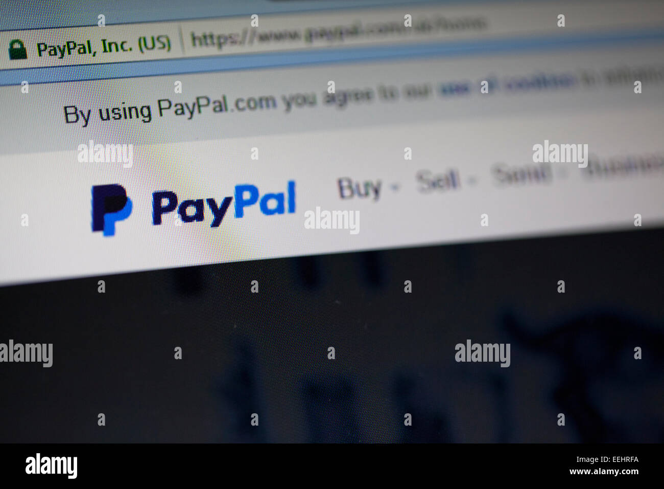 Paypal screen hi-res stock photography and images - Alamy