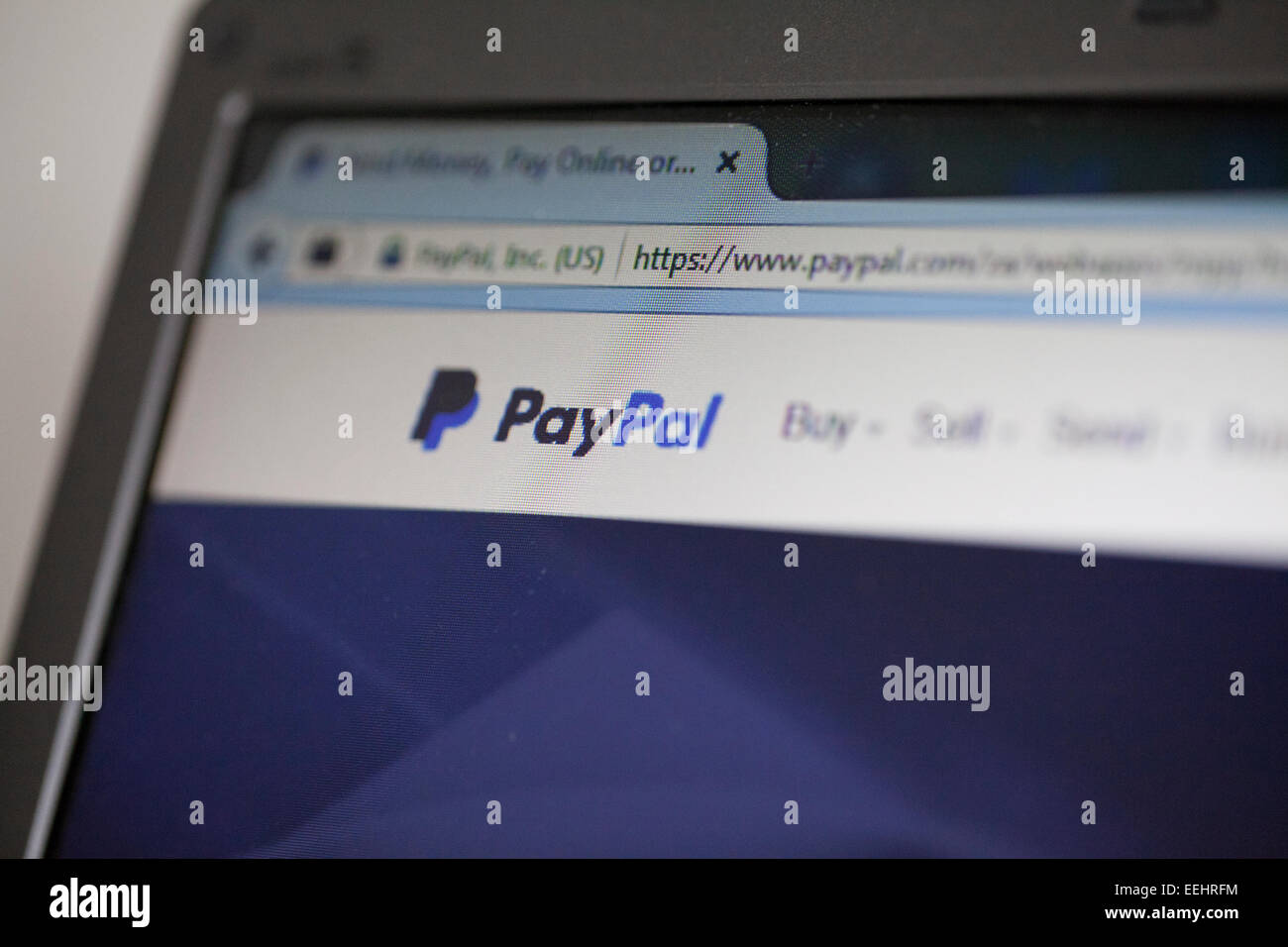 Online banking landing page hi-res stock photography and images - Alamy