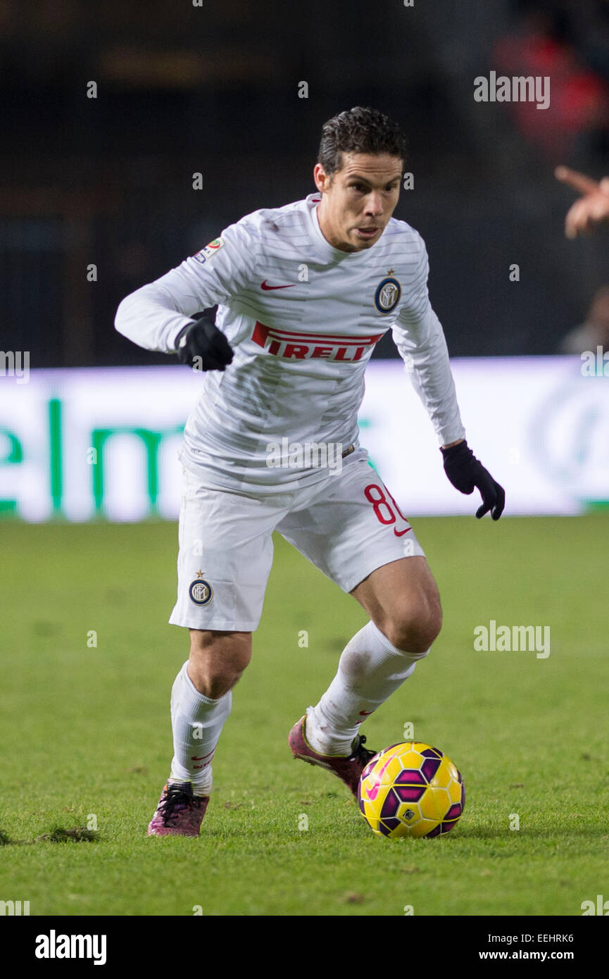 Empoli, Italy. 17th Jan, 2015. Hernanes (Inter) Football/Soccer ...