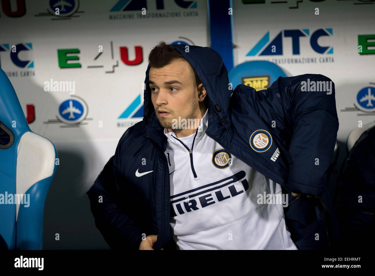 Empoli, Italy. 17th Jan, 2015. Xherdan Shaqiri (Inter) Football/Soccer ...