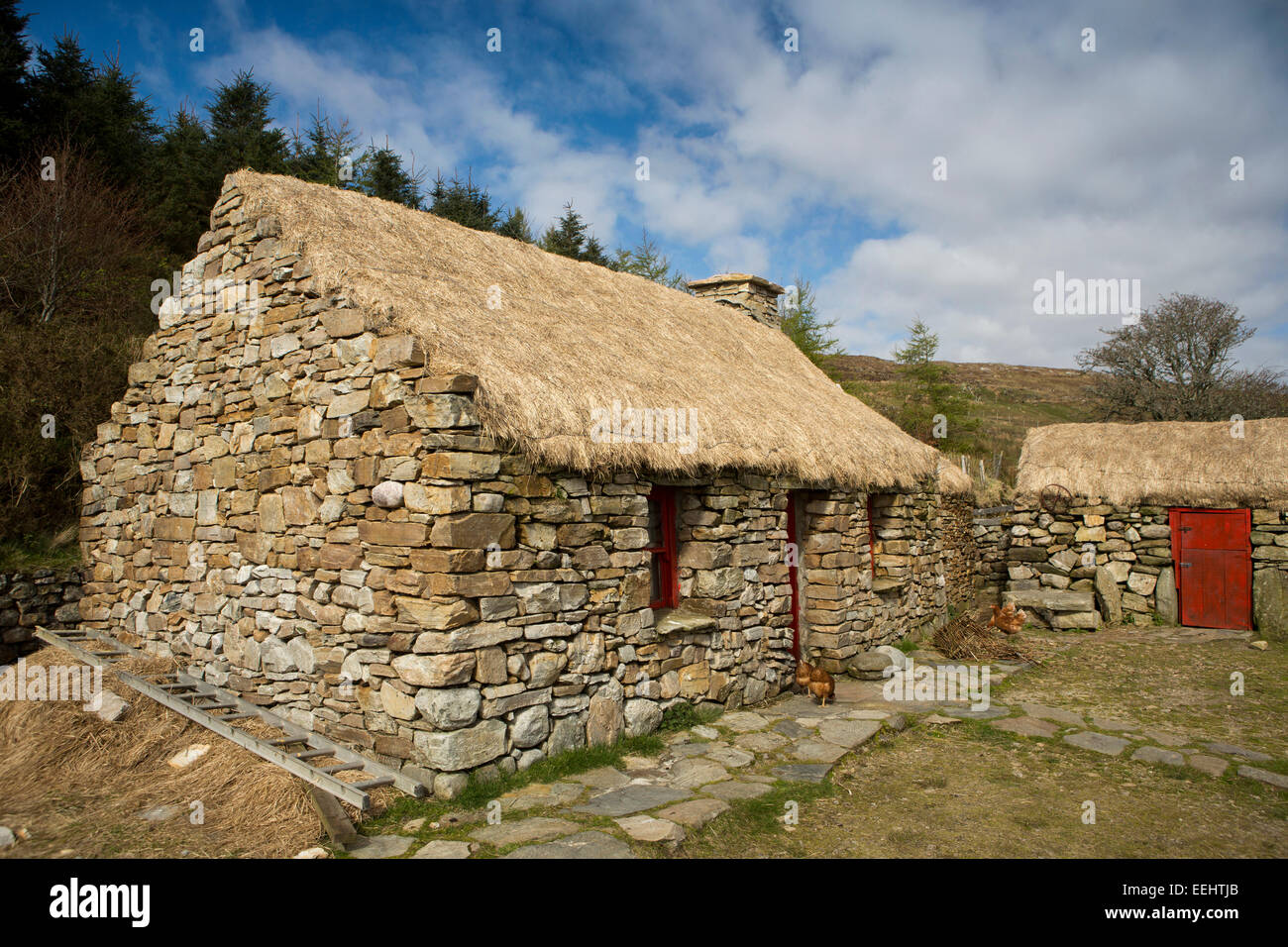 Ireland, Co Galway, Connemara Heritage & History Centre, Dan O’Hara’s ...