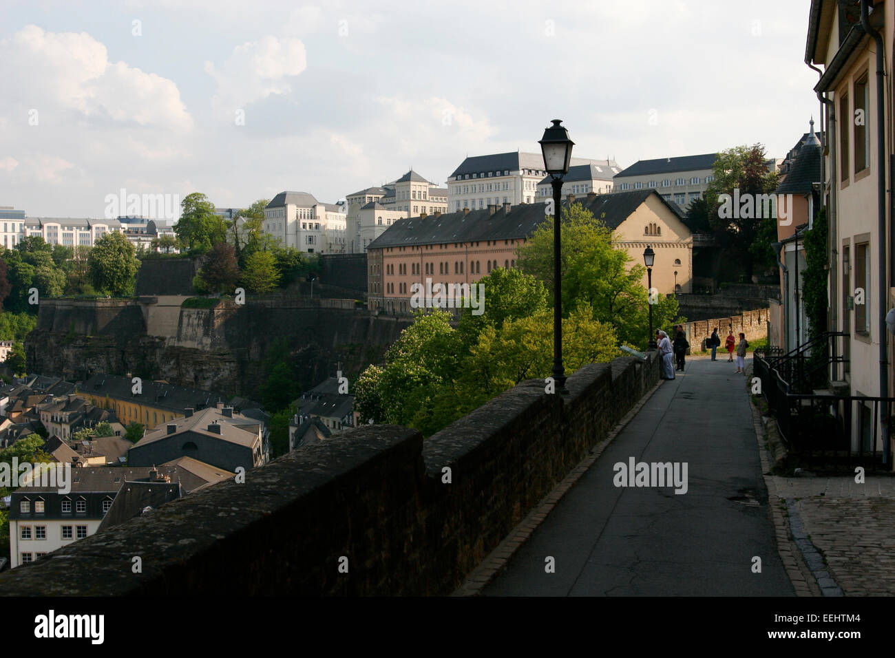View of Luxembourg city, Luxembourg Stock Photo - Alamy