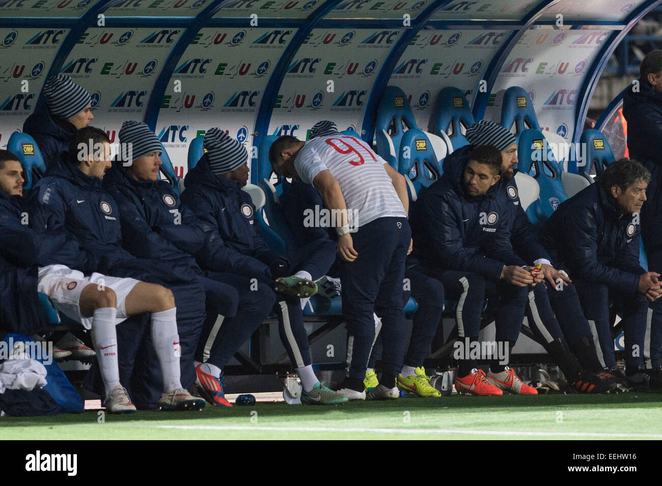 Empoli, Italy. 17th Jan, 2015. Xherdan Shaqiri (Inter) Football/Soccer ...