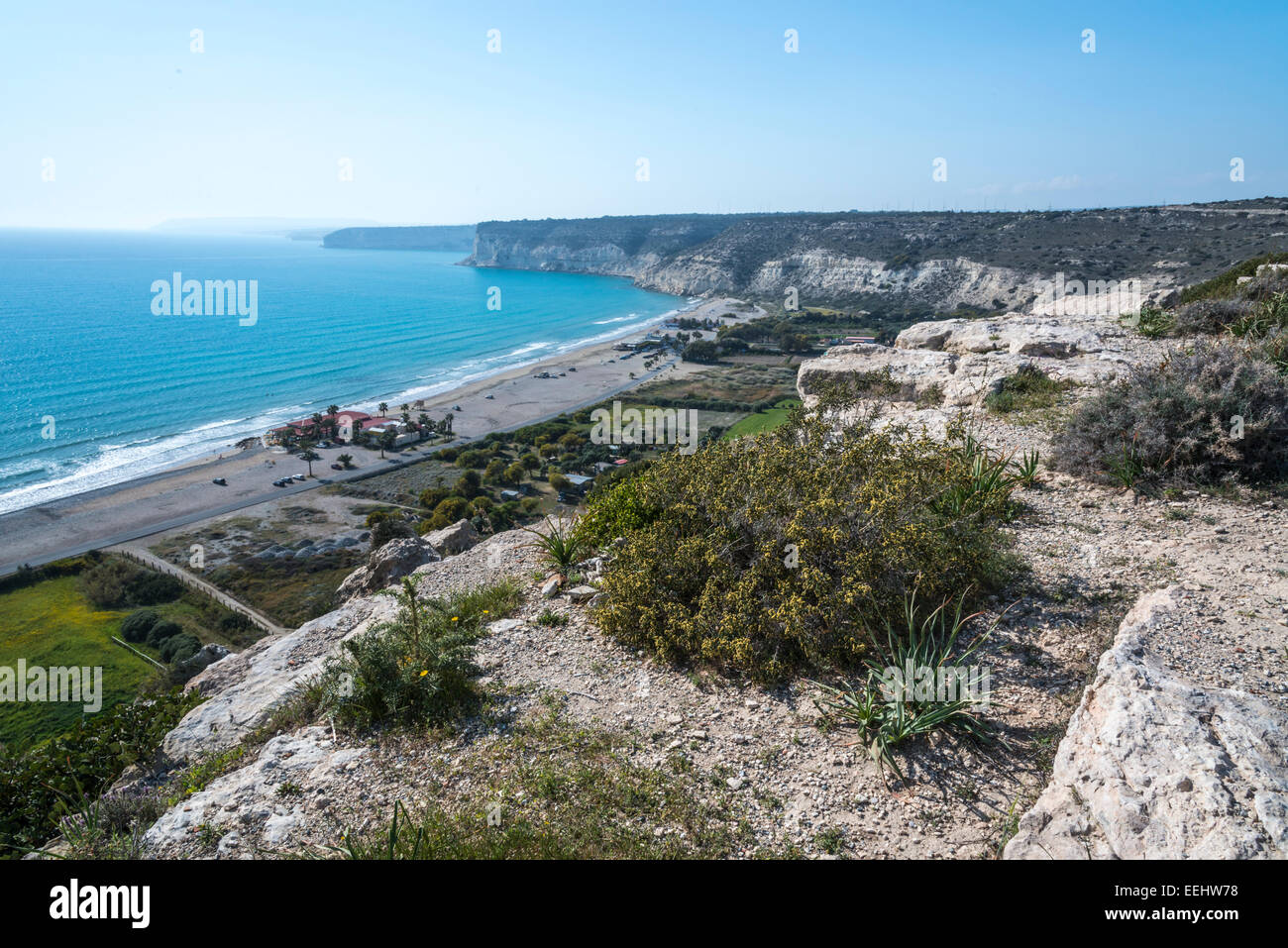 Elevated view of bay and beach hi-res stock photography and images - Alamy
