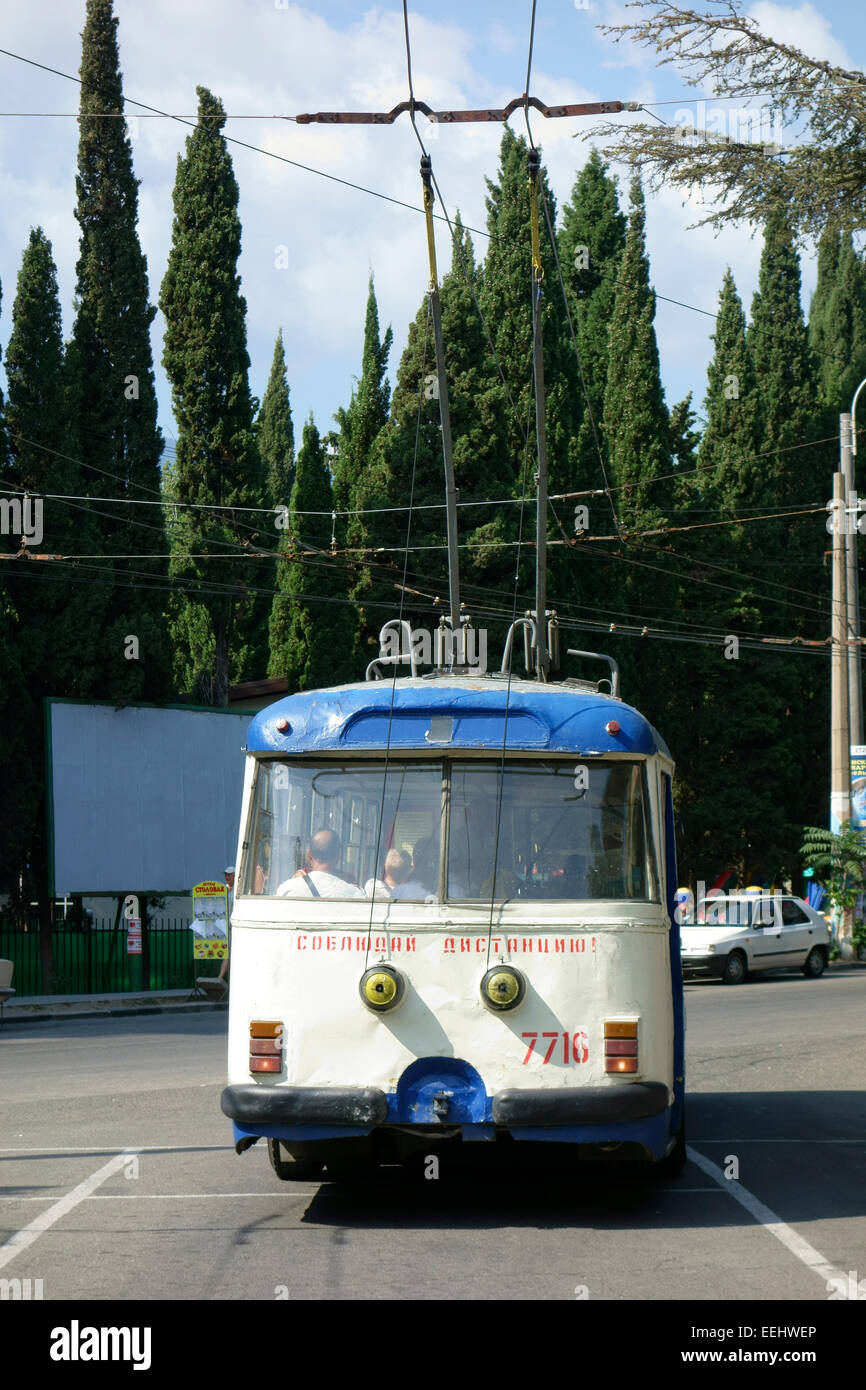 Ukrainian trolley bus hi-res stock photography and images - Alamy