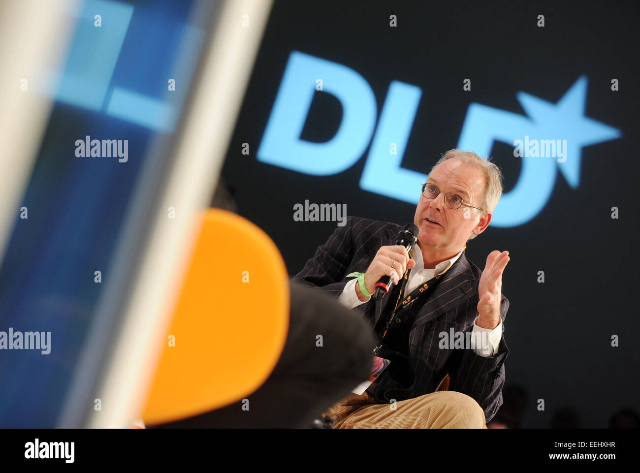 Der Chefredakteur des Nachrichtenmagazins Focus, Ulrich Reitz, spricht ...