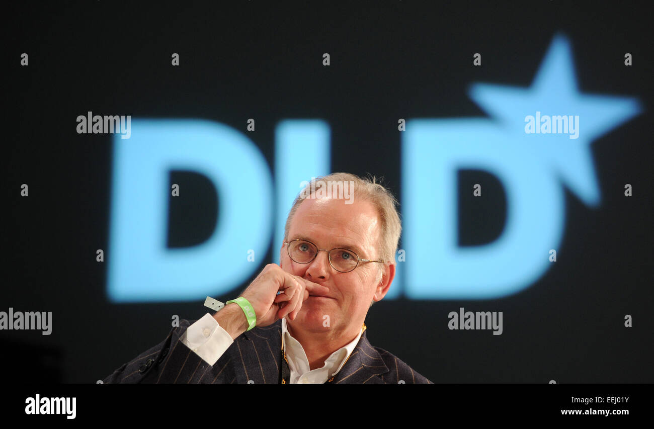 Der Chefredakteur des Nachrichtenmagazins Focus, Ulrich Reitz, spricht ...