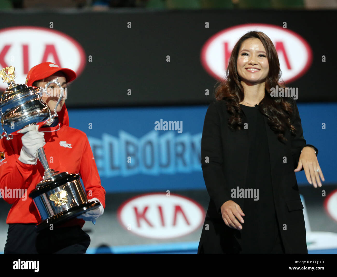 Melbourne, Australia. 19th Jan, 2015. 2014 Australian Open tennis ...