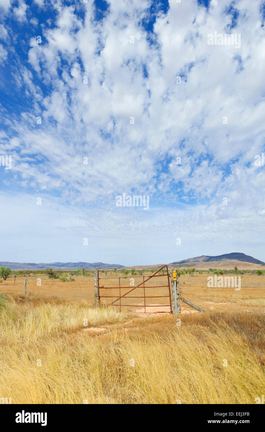 Farmland, North Flinders Ranges, South Australia Stock Photo - Alamy