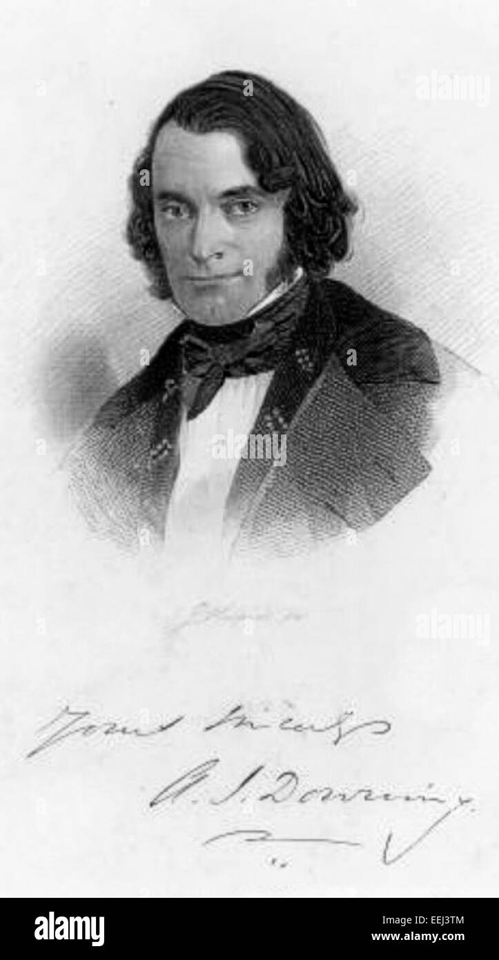 Downing andrew jackson hi-res stock photography and images - Alamy