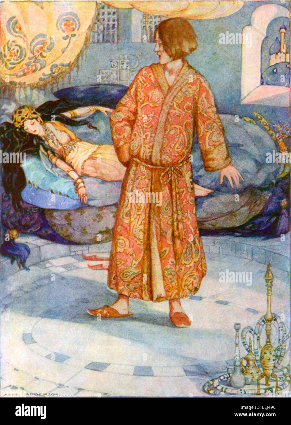 Anne Anderson was a Scottish artist known for her watercolor ...