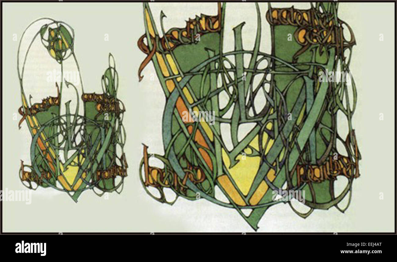 Archibald knox hi-res stock photography and images - Alamy