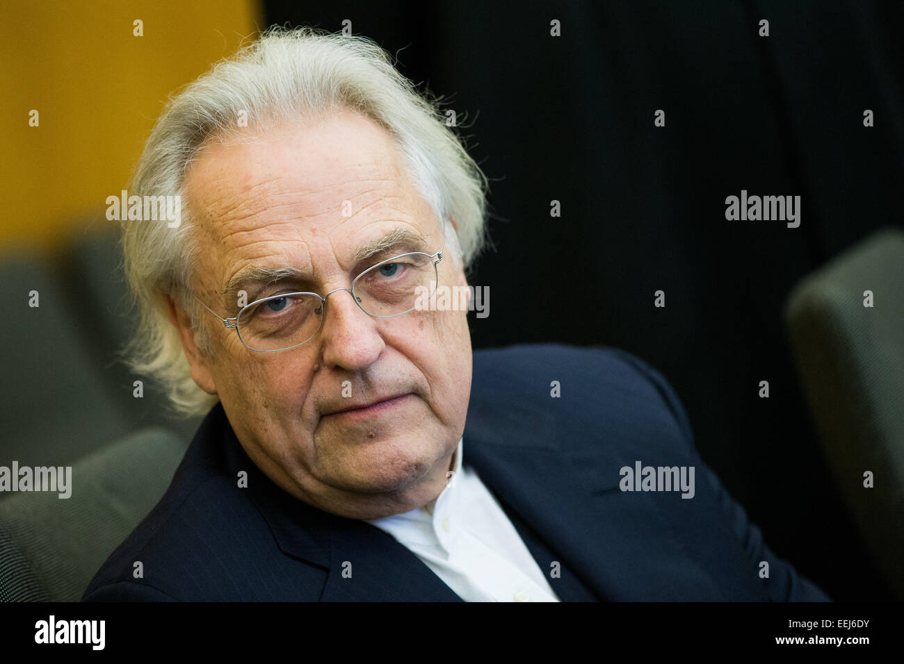Essen, Germany. 19th Jan, 2015. The defendant art consultant Helge ...
