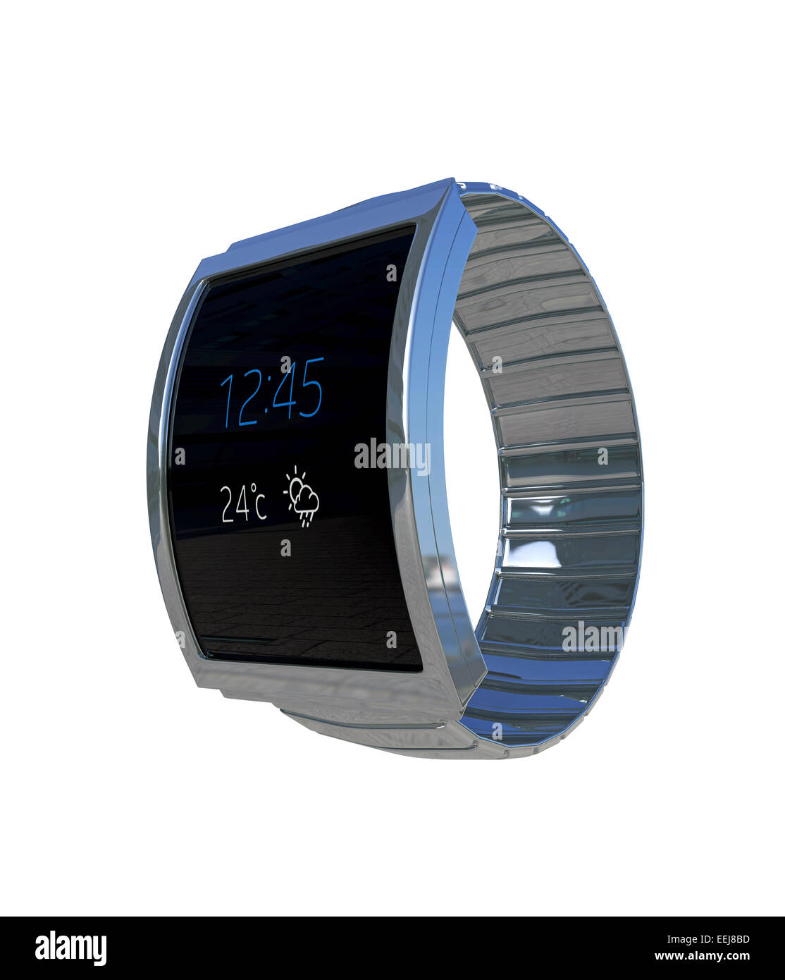 smartwatch isolated on white background Stock Photo - Alamy
