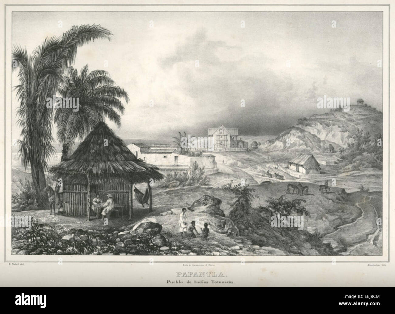 Carl nebel hi-res stock photography and images - Alamy