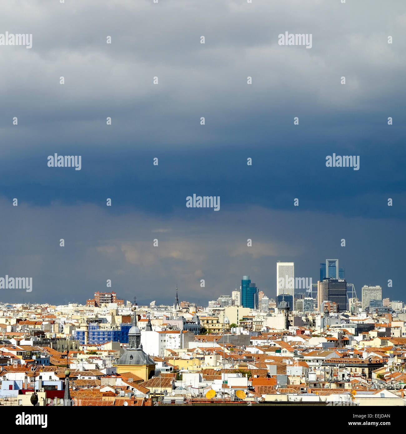 Azca financial district madrid spain hi-res stock photography and ...